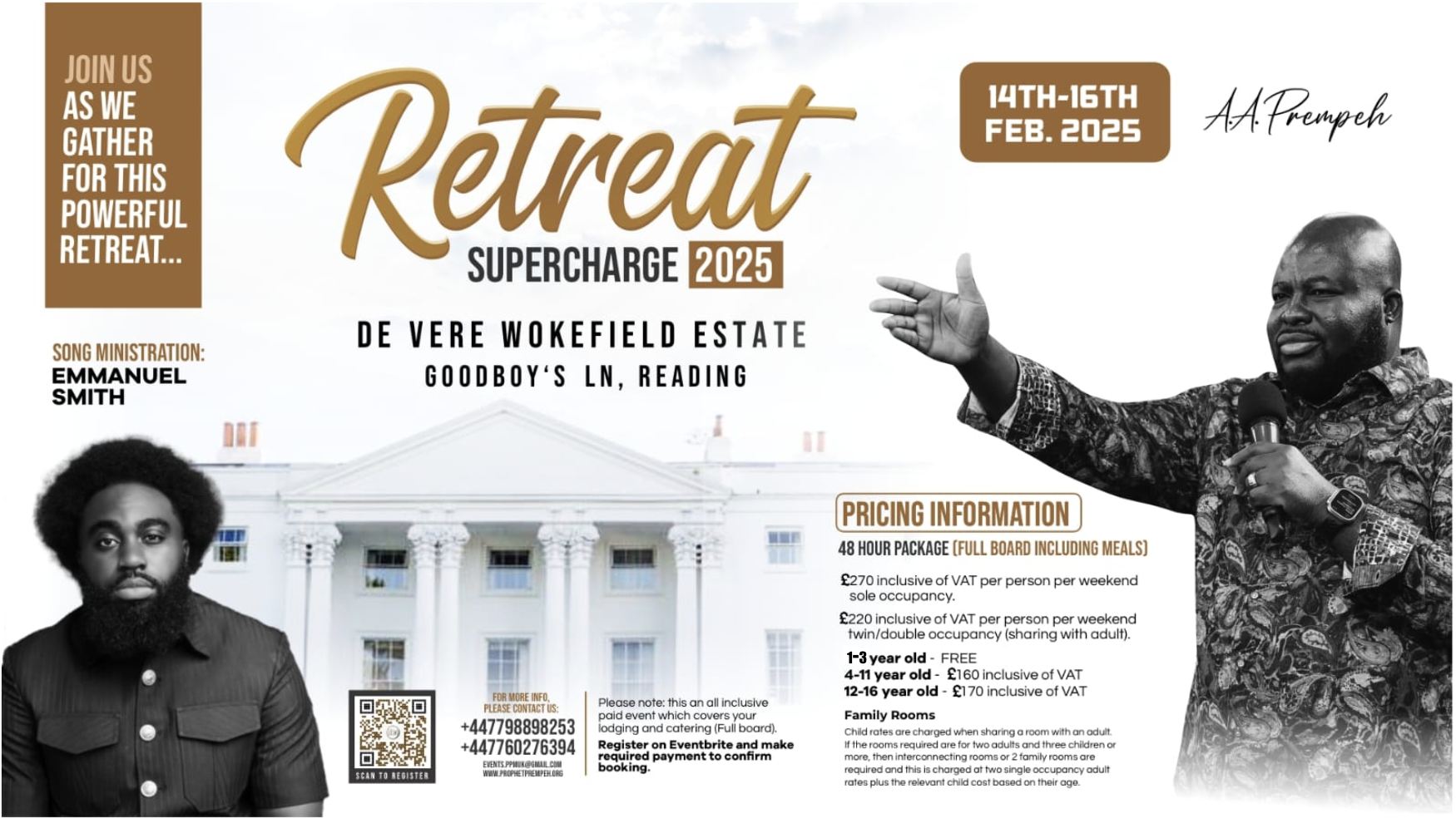 RETREAT SUPERCHARGE 2025 - Prophet Prempeh Ministries – UK